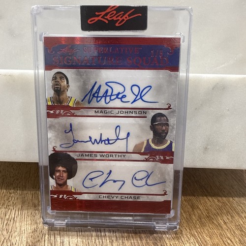 Triple Autograph Signature Squad 2023 Leaf Magic 1/5 | eBay