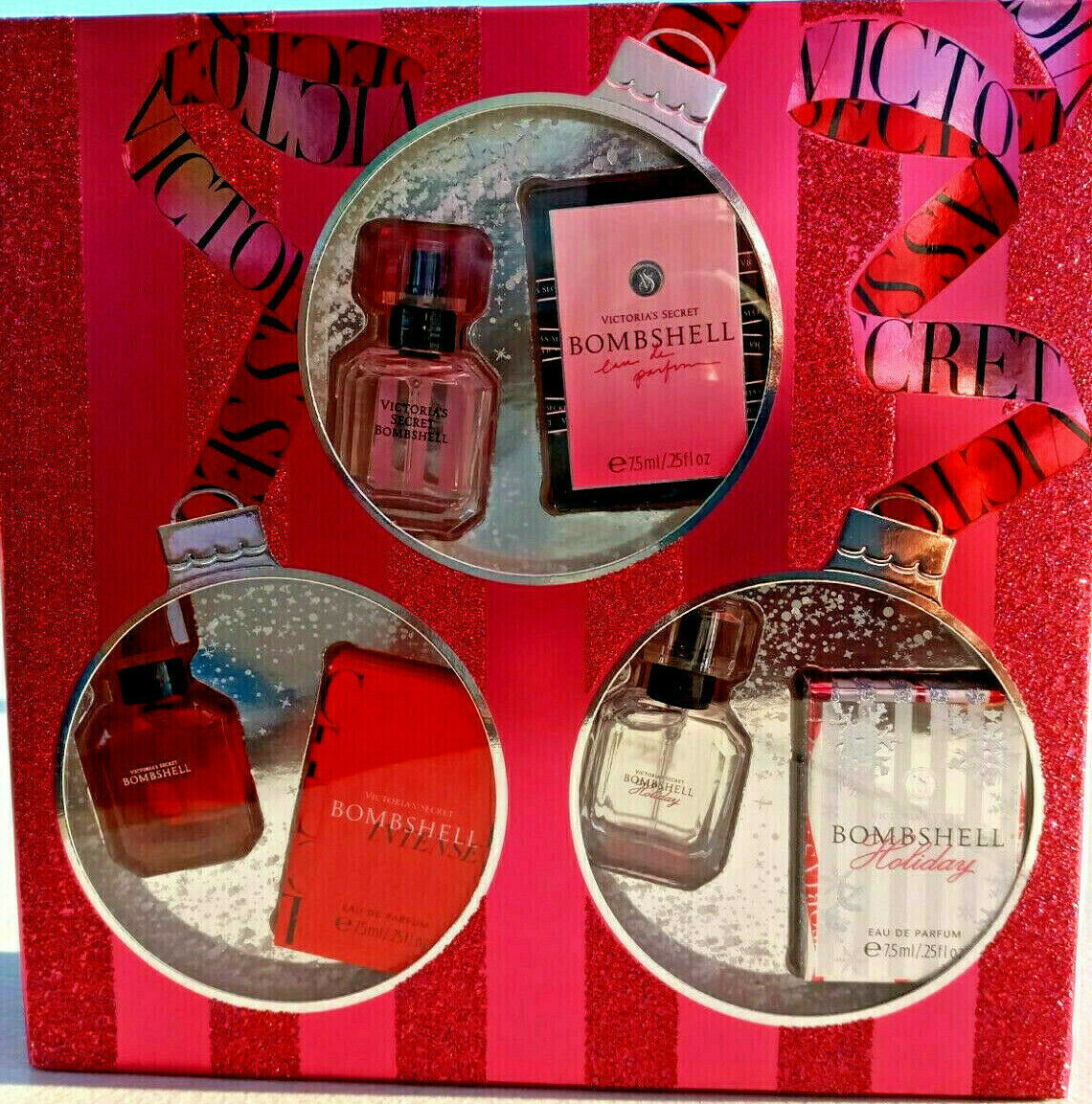 New Victoria's Secret Mini Eau de Parfum Holiday Gift Set Bomshell ...