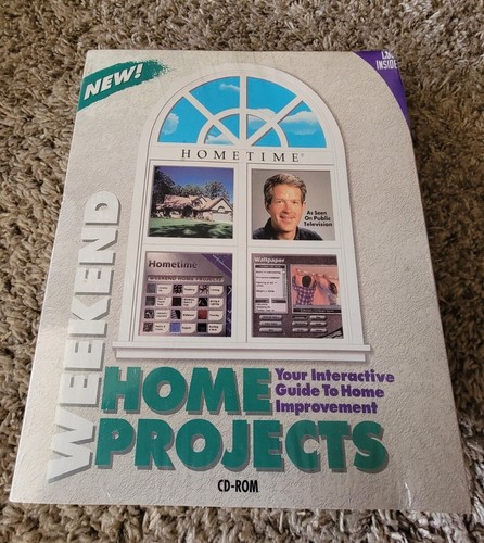 Hometime Weekend Home Projects CD-ROM 95 Improvement Windows 3.1 or ...