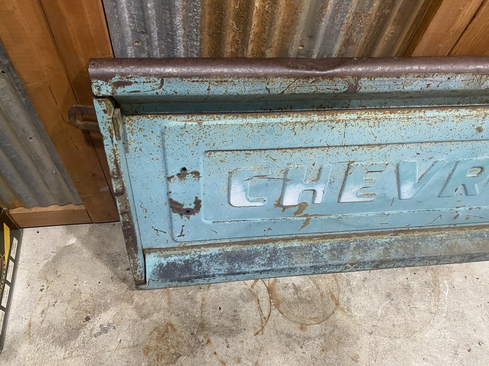 55-59 60-66 67-72 Chevy Chevrolet Stepside Truck Tailgate Original ...