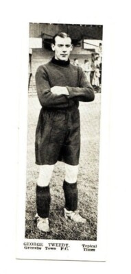 1937 Topical Times Stars of Today (Tall Card) GEORGE TWEEDY [EX-ExMt ...