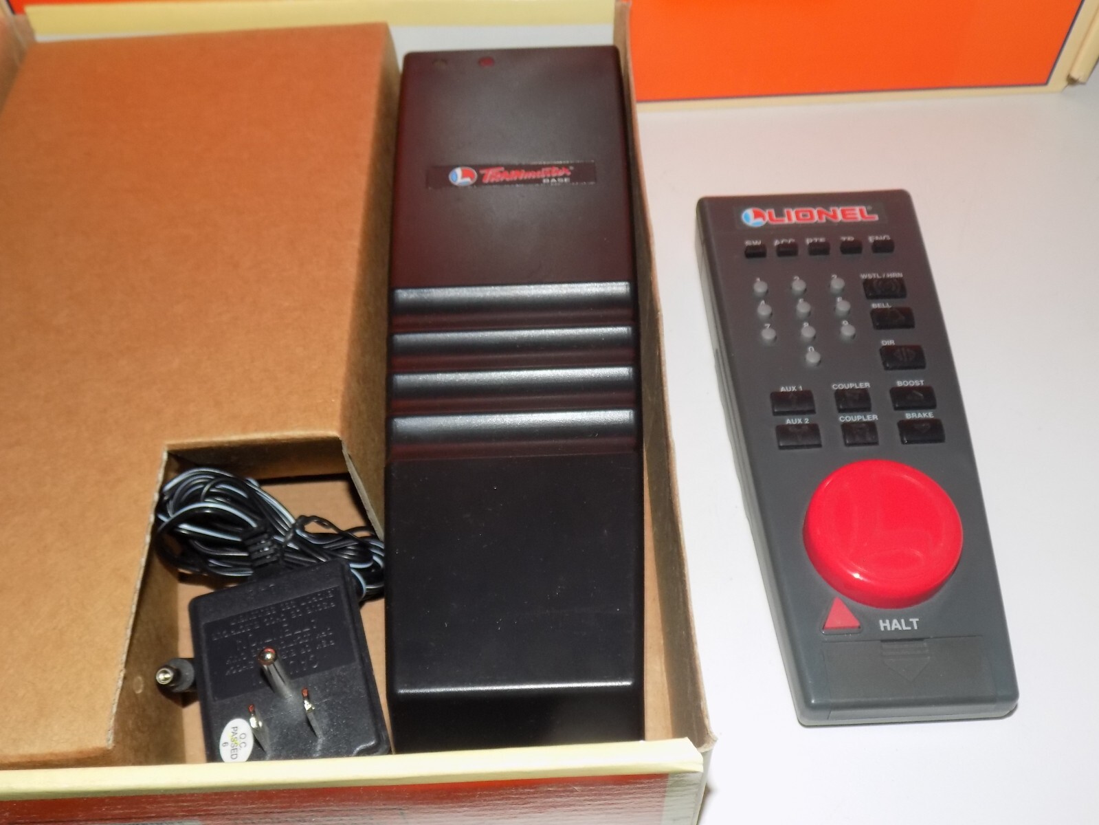 Lionel Trains Trainmaster Command Set Cab-1 Remote & Command Base Item ...