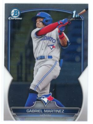 2023 Bowman Chrome Prospects Gabriel Martinez Toronto Blue Jays #BCP-45 ...