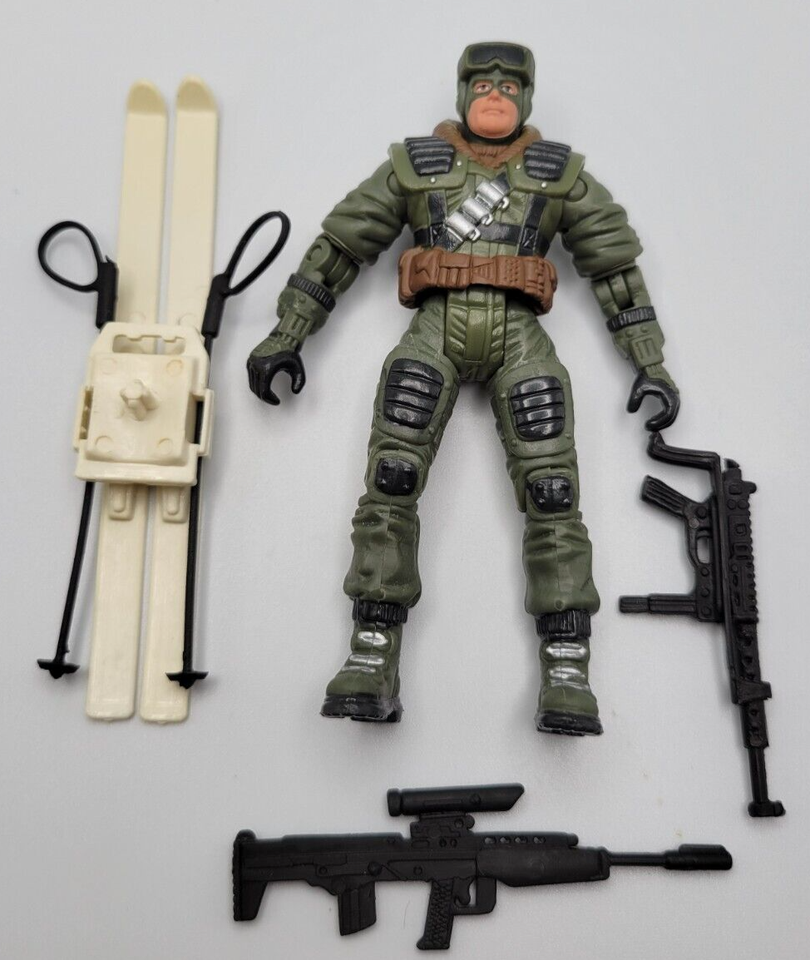 GI Joe Frostbite V6 Dark Brown Collar Loose Action Figure Hasbro 2002 ...