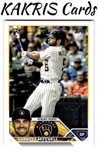 582 Montgomery Club Foil Stamped #359 Garrett Mitchell RC | eBay