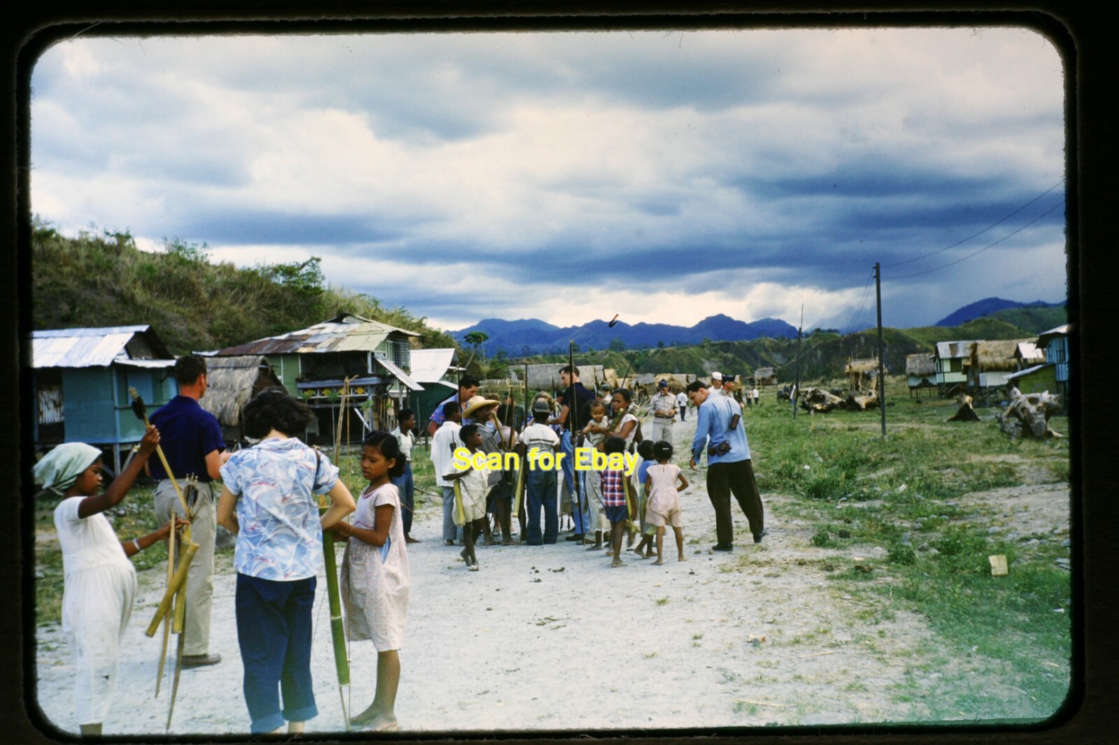 Negrito People in the Philippines in the 1950's, Kodachrome Slide aa 8 ...