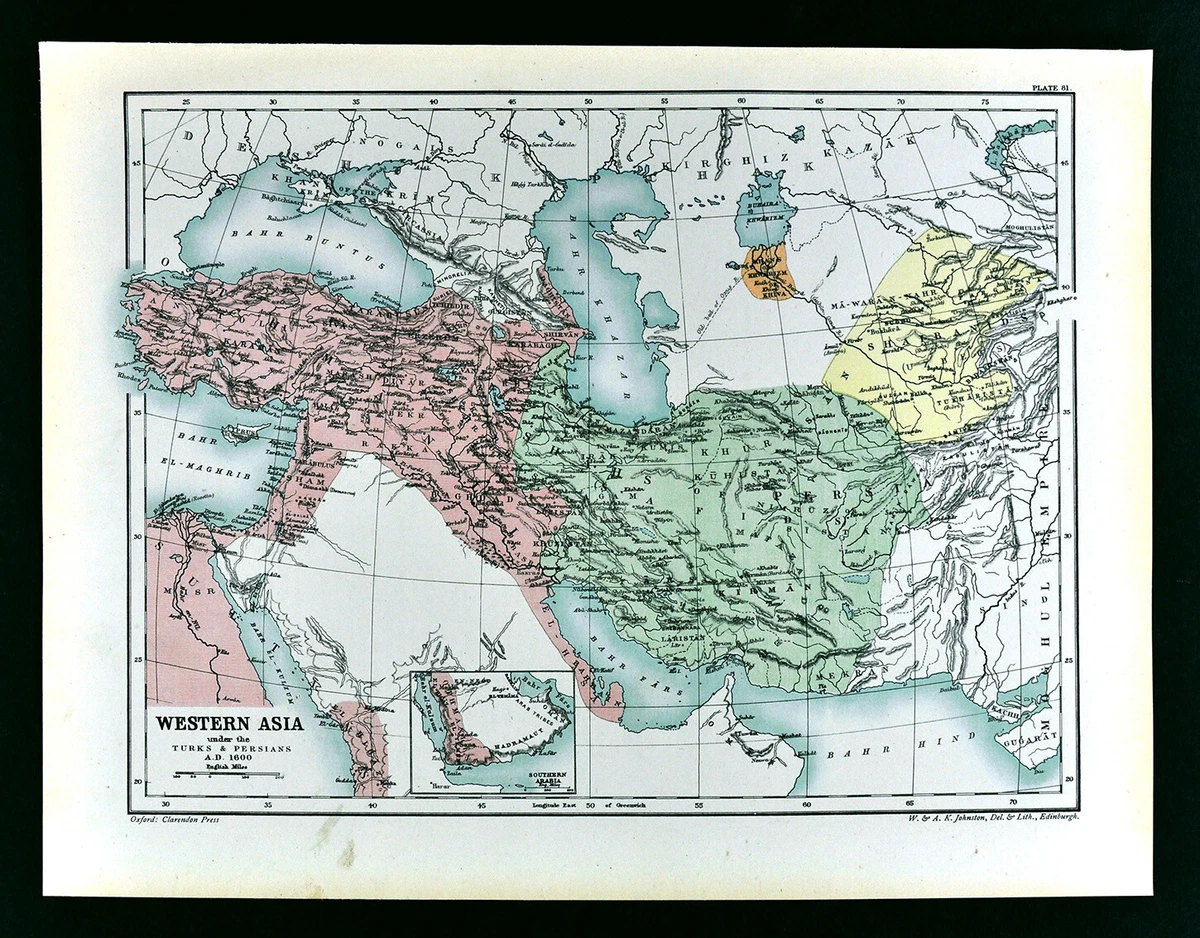 Ottoman Empire Map 1600