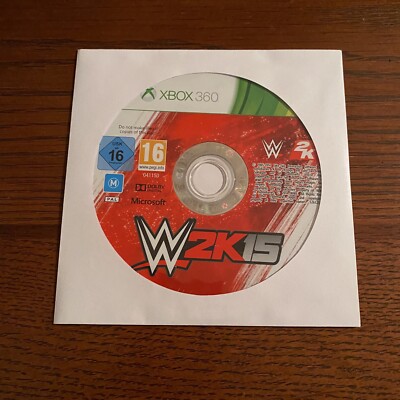 W2K15 PAL (Microsoft Xbox 360, 2015) Disc Only, Tested, Working | eBay