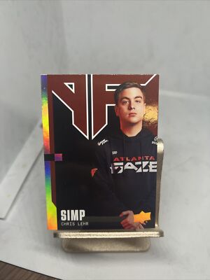Simp 2021 Upper Deck Call of Duty League Gaming Gold Parallel Rare SSP ...
