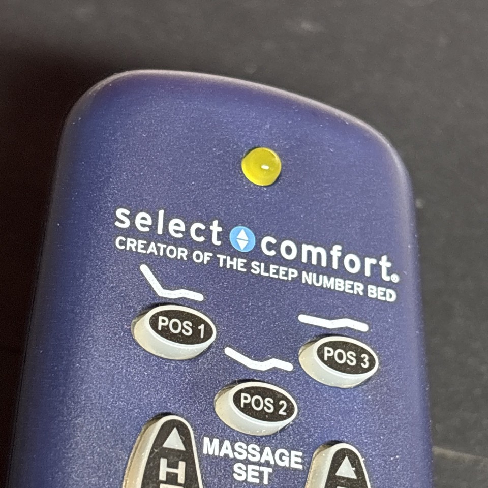 Select Comfort Sleep Number Bed Precision Comfort Remote Control ...