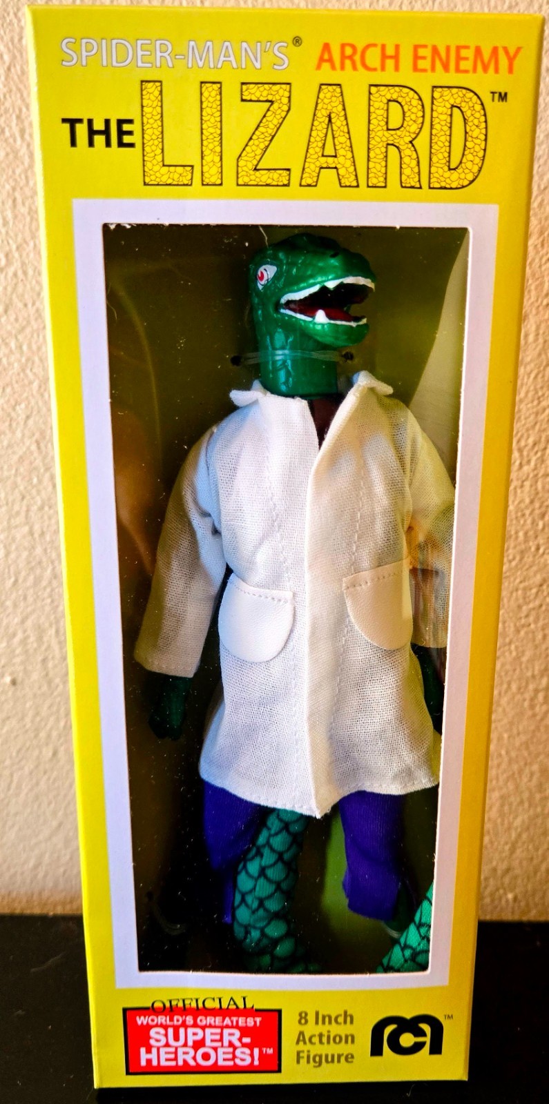 MEGO DISNEY EXCLUSIVE MARVEL RETRO LIZARD 8 INCH FIGURE FROM 4-PACK ...