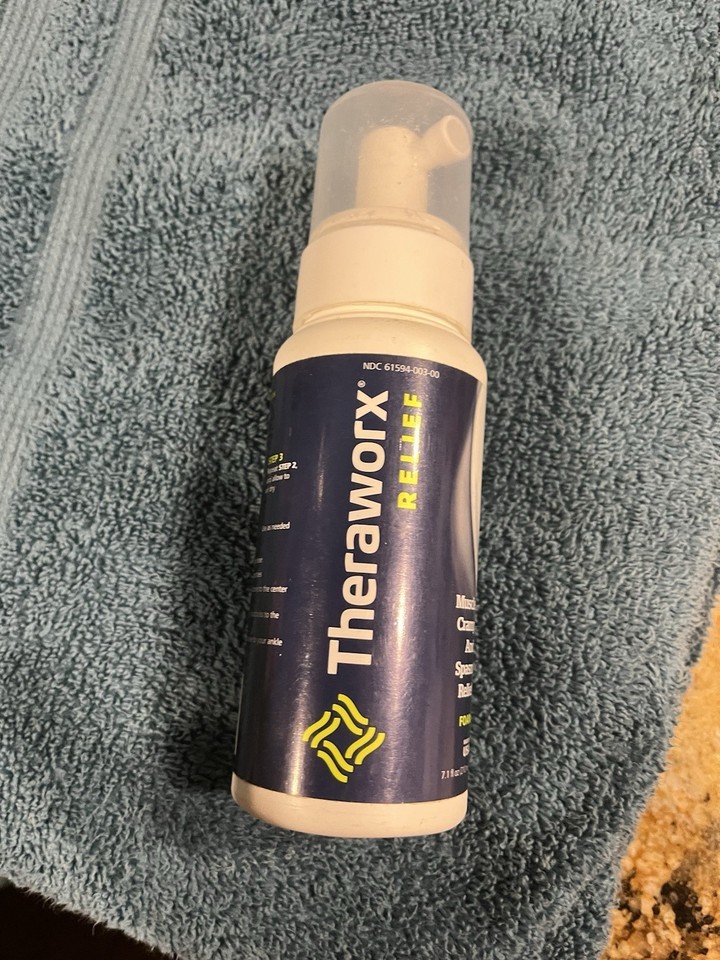 Theraworx Muscle Cramp and Spasm Relief Spray - 7.1 oz | eBay