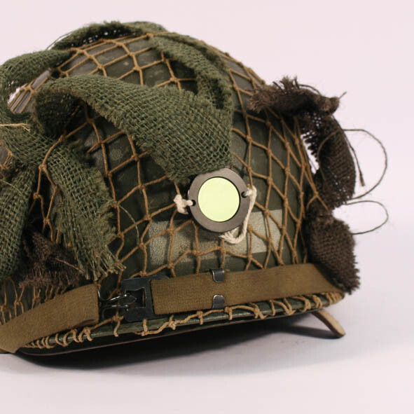 Replica US Airborne Helmet Marker Disc WW2 Luminous Helmet Disc AG686 ...