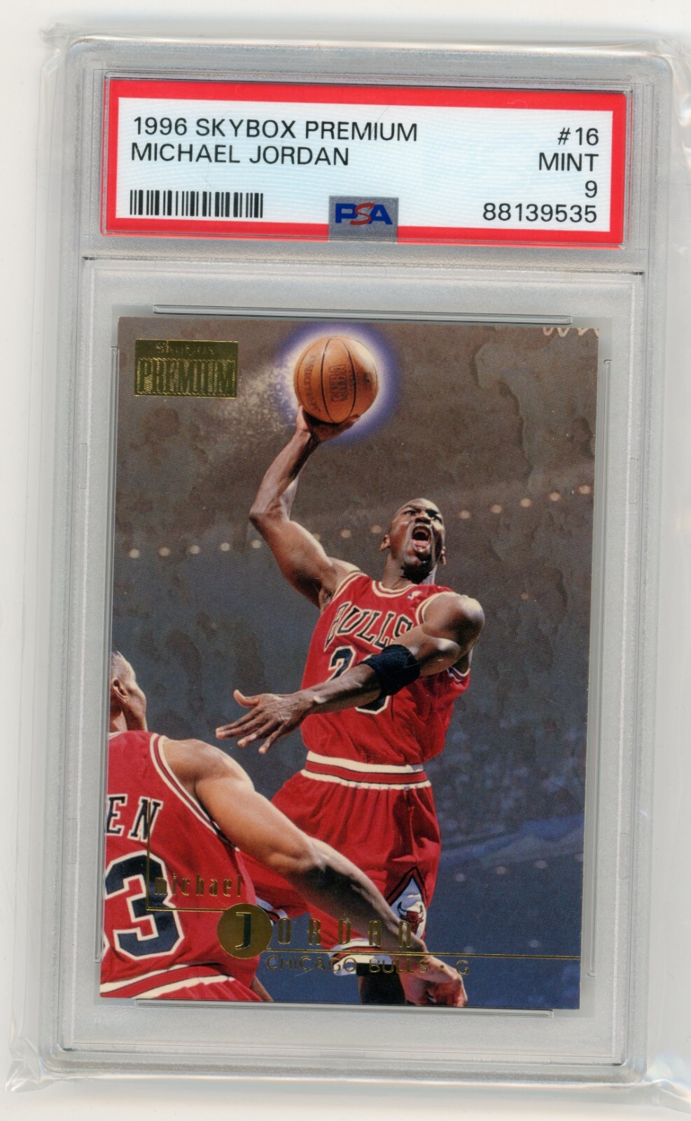 1996 Skybox Premium Michael Jordan #16 PSA 9 HOF Chicago Bulls | eBay