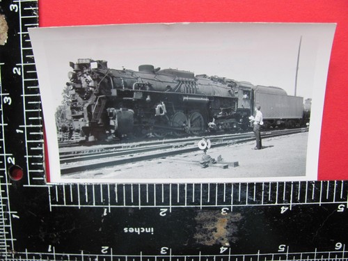 NICKEL PLATE ROAD RAILROAD 2-8-4 LOCOMOTIVE #753 PHOTO NYC&STL FORT ...