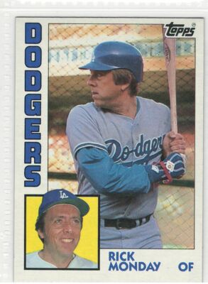 Rick Monday 1984 Topps Baseball #274 Dodgers | eBay