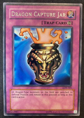 Dragon Capture Jar - Yugioh TCG - LOB-045 - Asian English | eBay