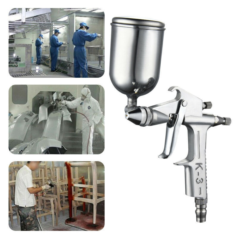 Mini Air Spray Gun 0.5mm HVLP Car Detail Touch Up Paint Sprayer Repair ...