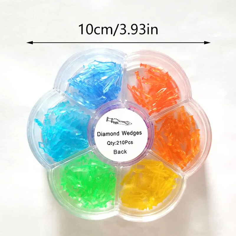 Dental Disposable Plastic Adaptive Interdental Wedges Teeth Gap Wedge ...