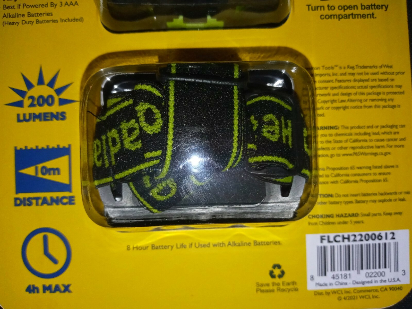 Pack Of 2 Steelton Tools 200 Lumens COB Led Headlamps- USPS Priority ...