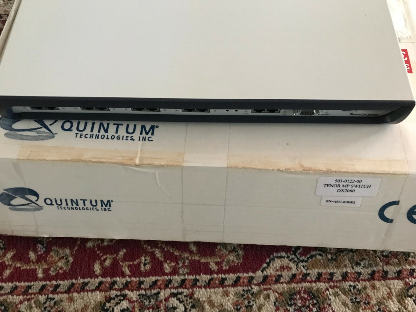 QUINTUM TENOR DX2060 DX SERIES DX 2060 VoIP GATEWAY, it has 60 channel ...