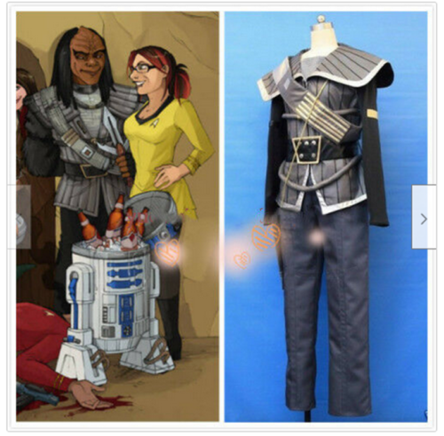 Star Trek Klingon Cosplay Costume Custom Made & | eBay