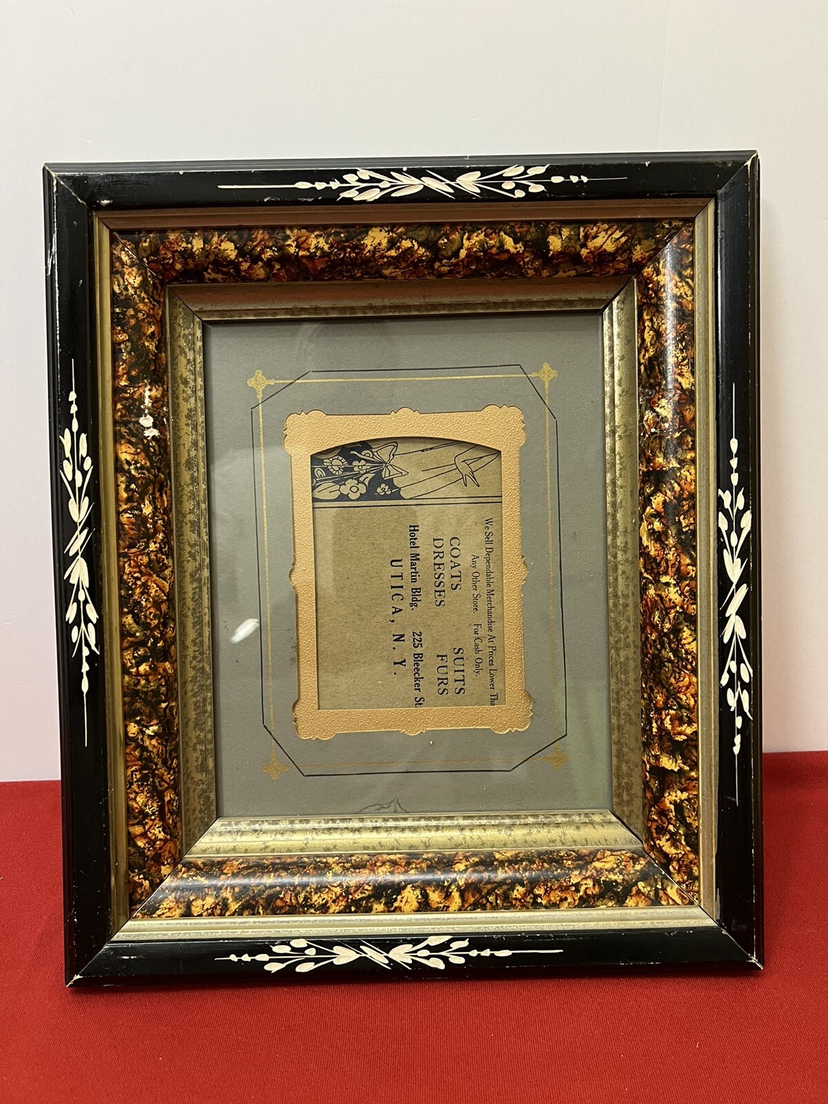 Pair Of Antique Deep Well Frames W Glass & Matts 14”x12.25” - Set of 2 ...