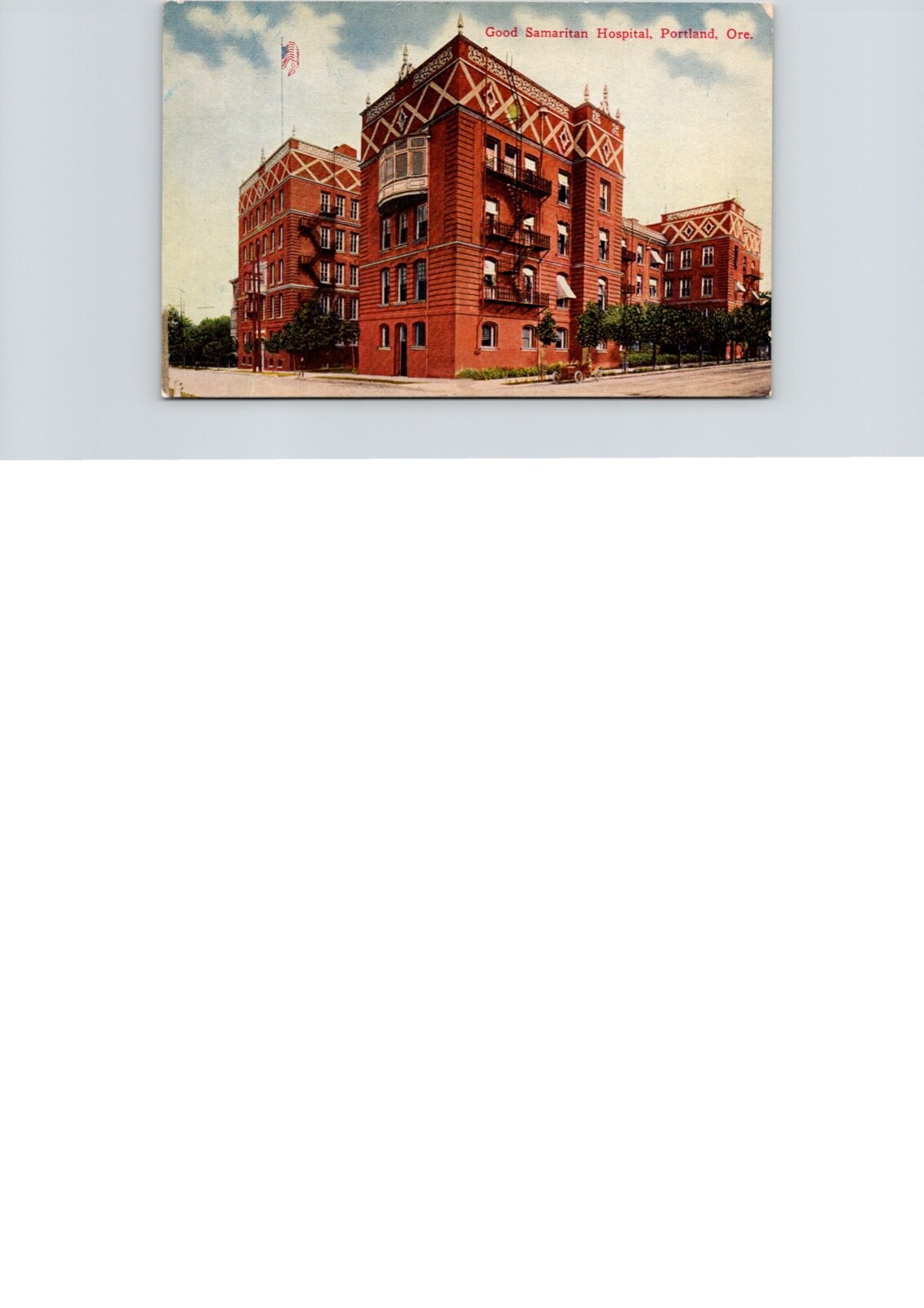 POSTCARD GOOD SAMARITAN HOSPITAL PORTLAND OREGON | eBay