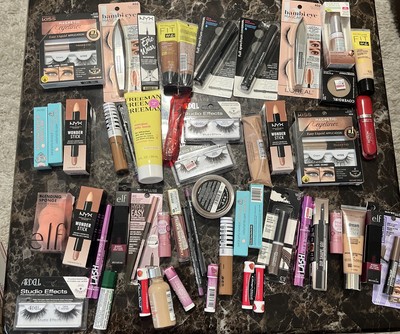 Lot Of 52 Makeup Lot Maybelline, Cover Girl,Nyx ,L’Oréal Kiss ...