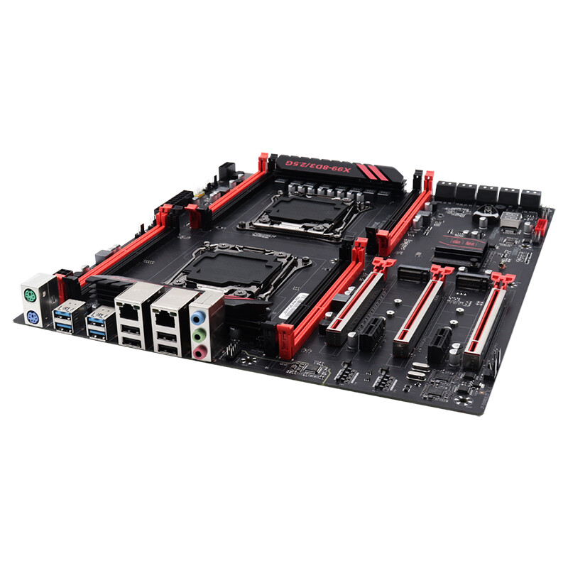 X99 Motherboard Dual CPU LGA 2011-3 Socket - Xeon E5 V3 V4 DDR4 ECC RAM ...