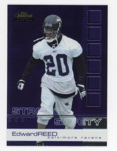 2002 Finest RC #109 - EDWARD REED- Baltimore Ravens | eBay