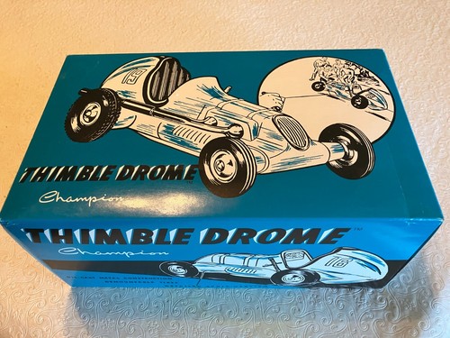 Nylint Thimble Drome Race Car Yellow Mint W/ Box and Original Documents ...