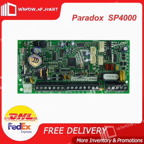 2PCS Paradox Spectra SP4000 Expandable to 32-Zone Control Panels ...