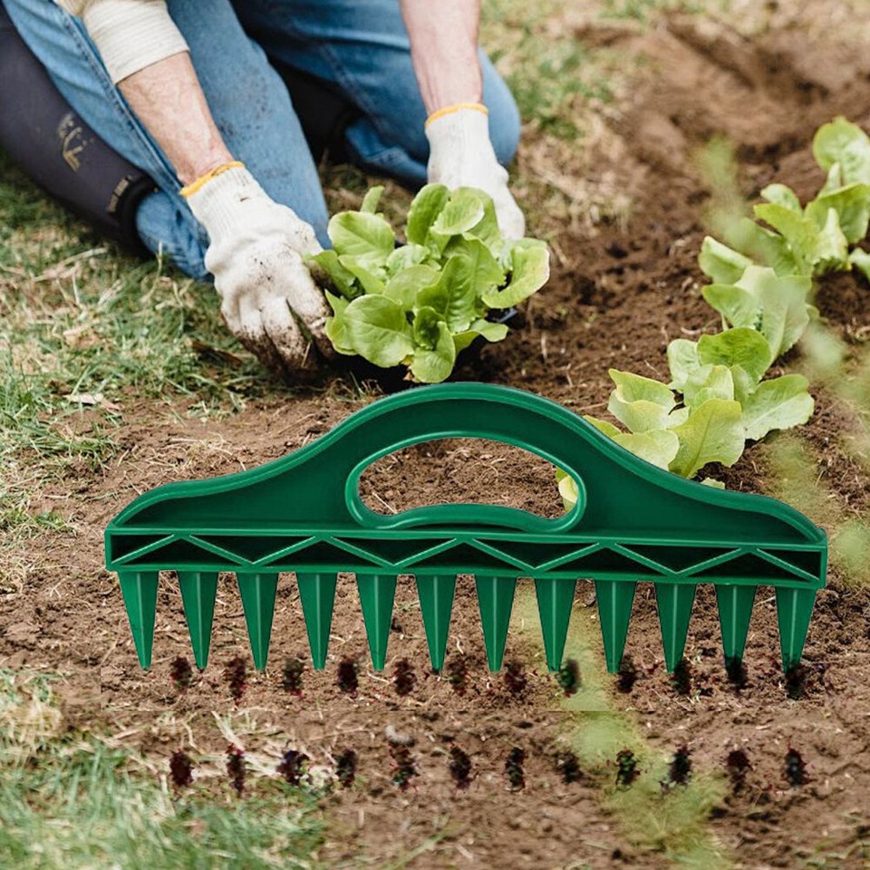 Plastic Hand Dibbler Garden Hand Planter Planting Aids for Efficient ...