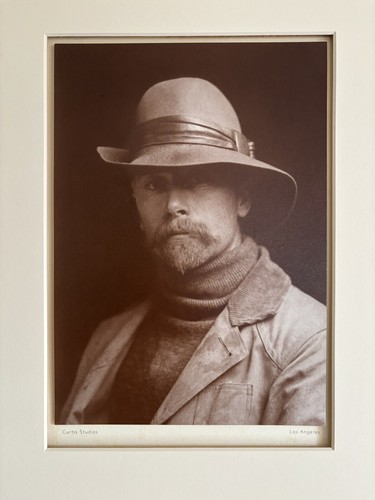 Edward Curtis Self Portrait Gelatin Silver Print Photo, Curtis Studios ...