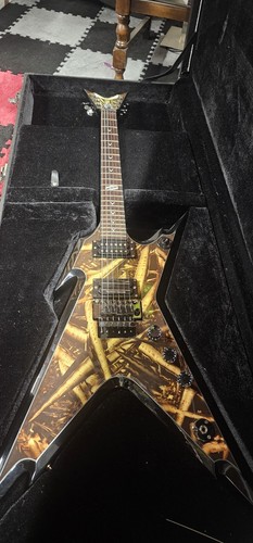 Dean Dime Razorback Electric Guitar Floyd Rose Bridge With Hardcase ...