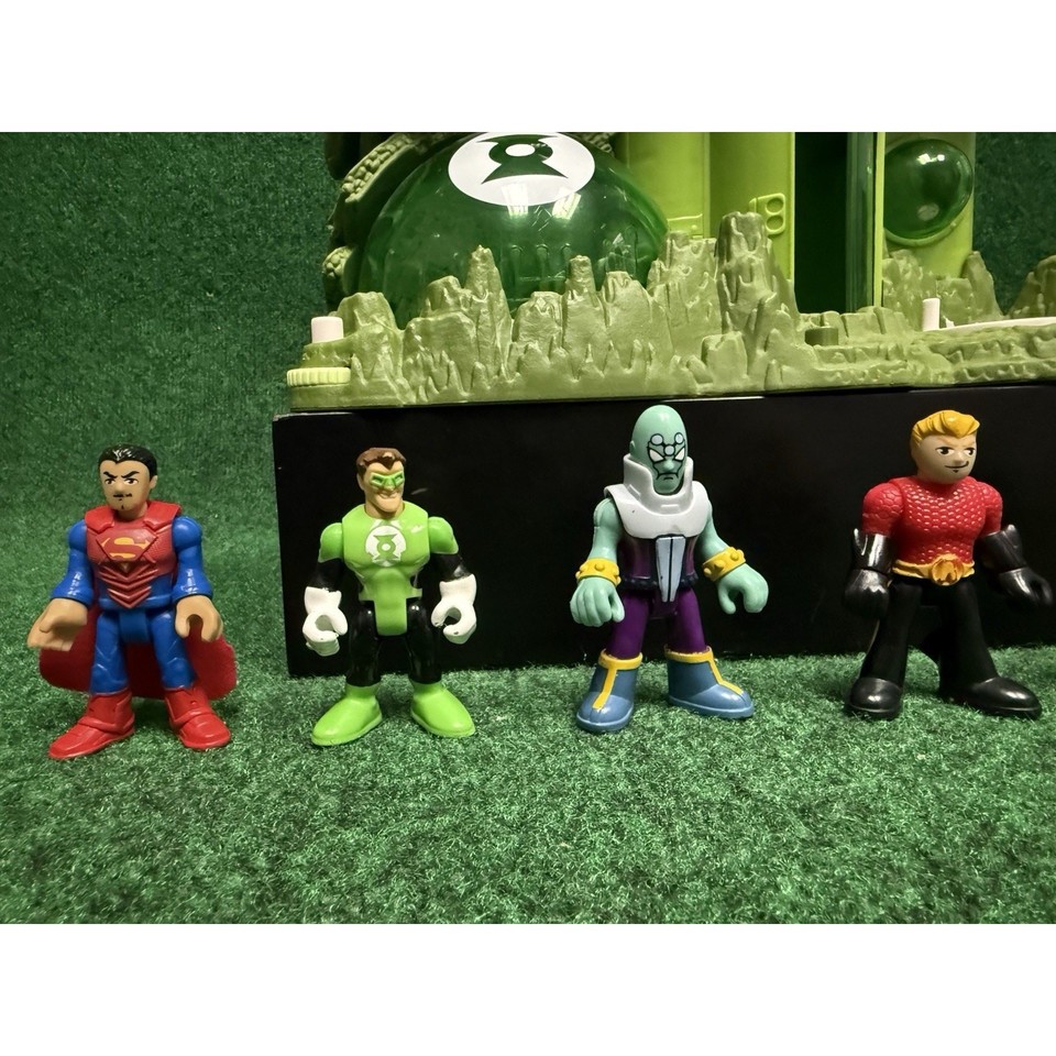 Imaginext DC Super Friends Green Lantern Planet Playset w/ Figures | eBay