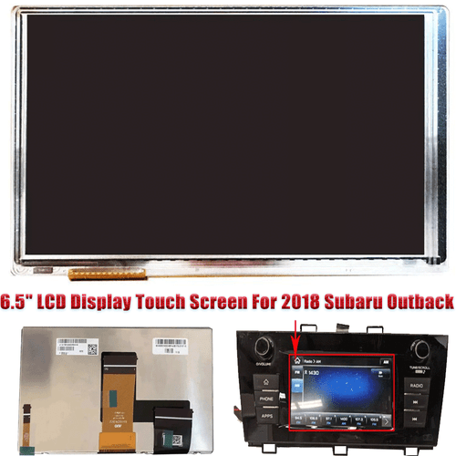 6.5" LCD Display Touch Screen For 2018 Subaru Outback Legacy Radio ...