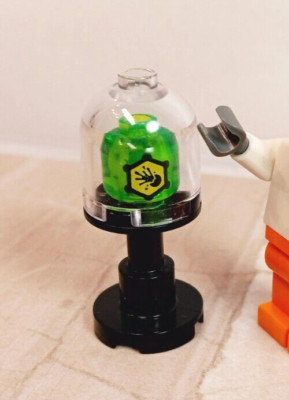 NEW LEGO Science Lab EXPLODING EYE BALL Bomb ALIEN Beaker Glass Dome ...