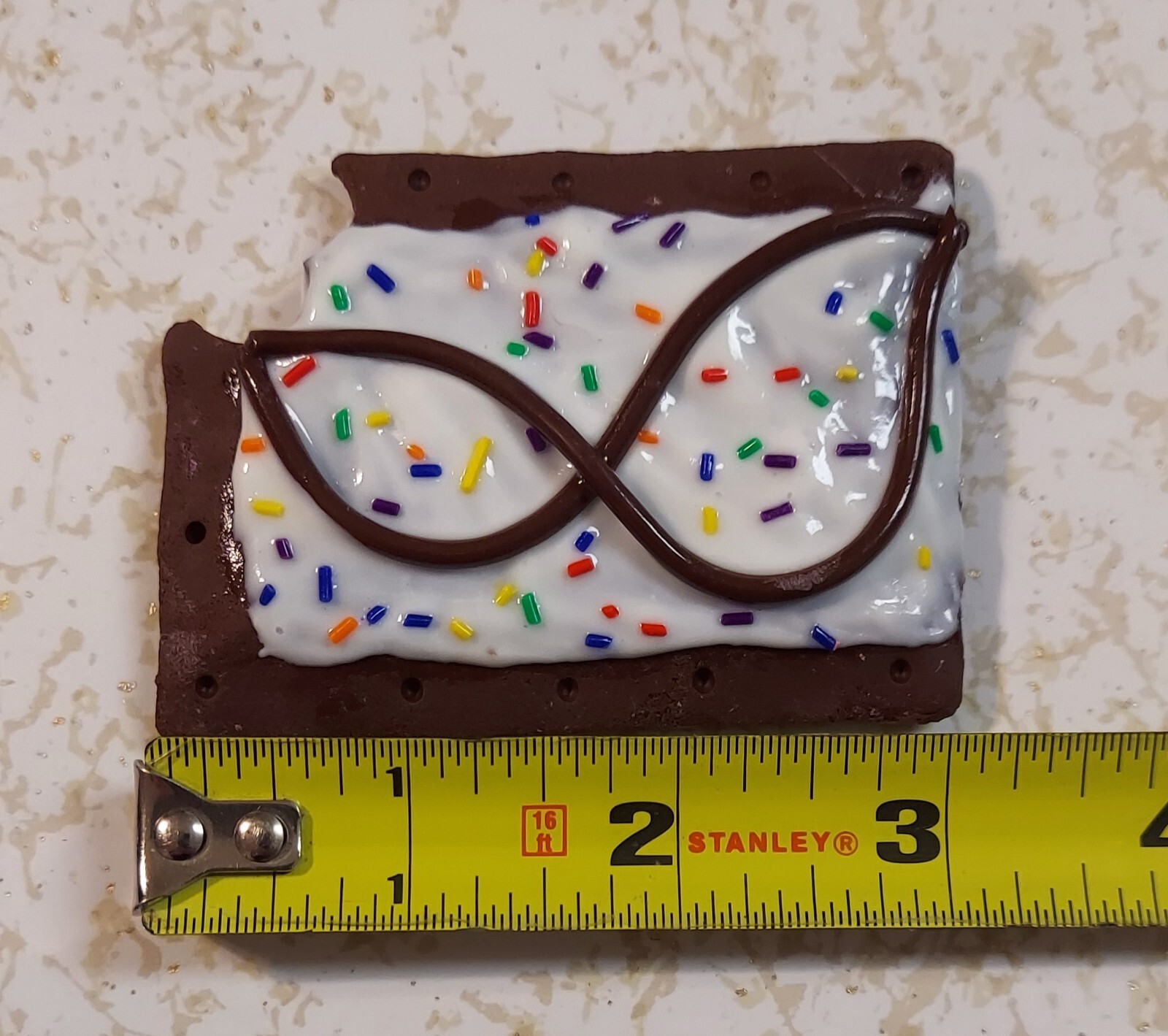 Polymer Clay Pop Tart Fridge Magnet HANDMADE - Perfect for Gift Giving ...