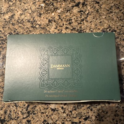 DAMMANN FRERES - Herbal Tea Peppermint - 24 Wrapped Crystal Tea Nags (EXP: 2027) | eBay