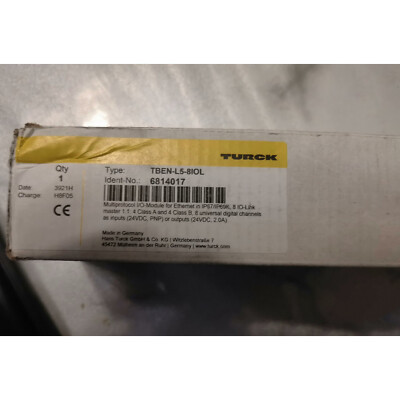 1PC new turck TBEN-L5-8IOL IO-LINK Module 6814017 Free ship #YP1 | eBay