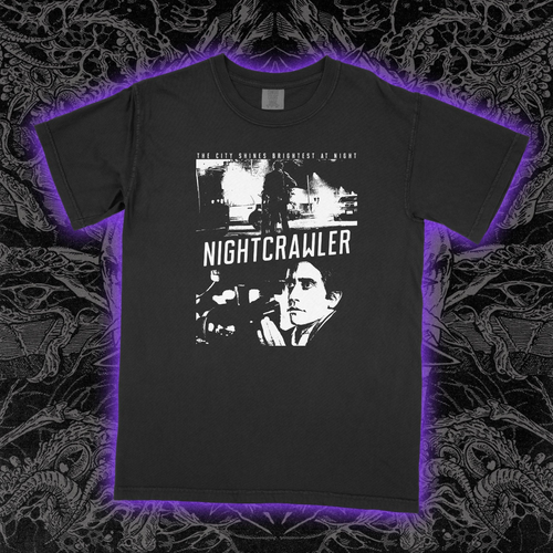 Nightcrawler T-Shirt 2014 Film Jake Gyllenhaal Noir Thriller Cult ...