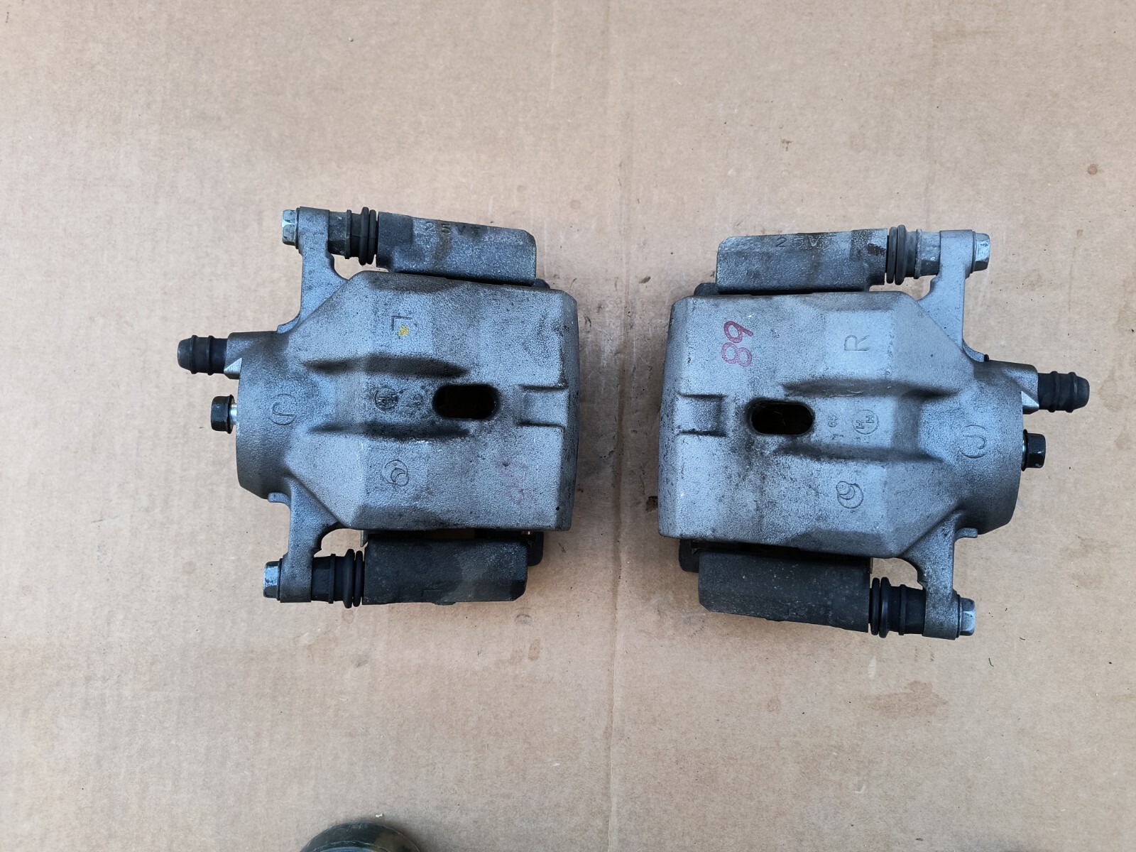 16-22 SET OF TOYOTA FRONT 47730-47060 RIGHT&LEFT BRAKE CALIPER 47750 ...