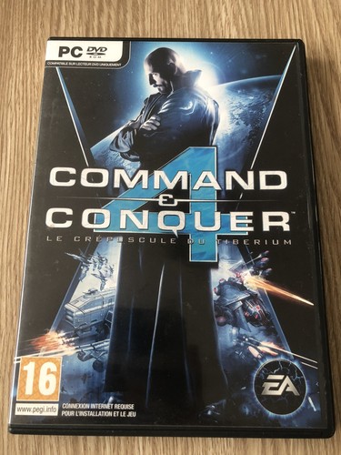 JEU COMMAND AND CONQUER 4 LE CRÉPUSCULE DU TIBERIUM PC DVD ROM COMPLET ...