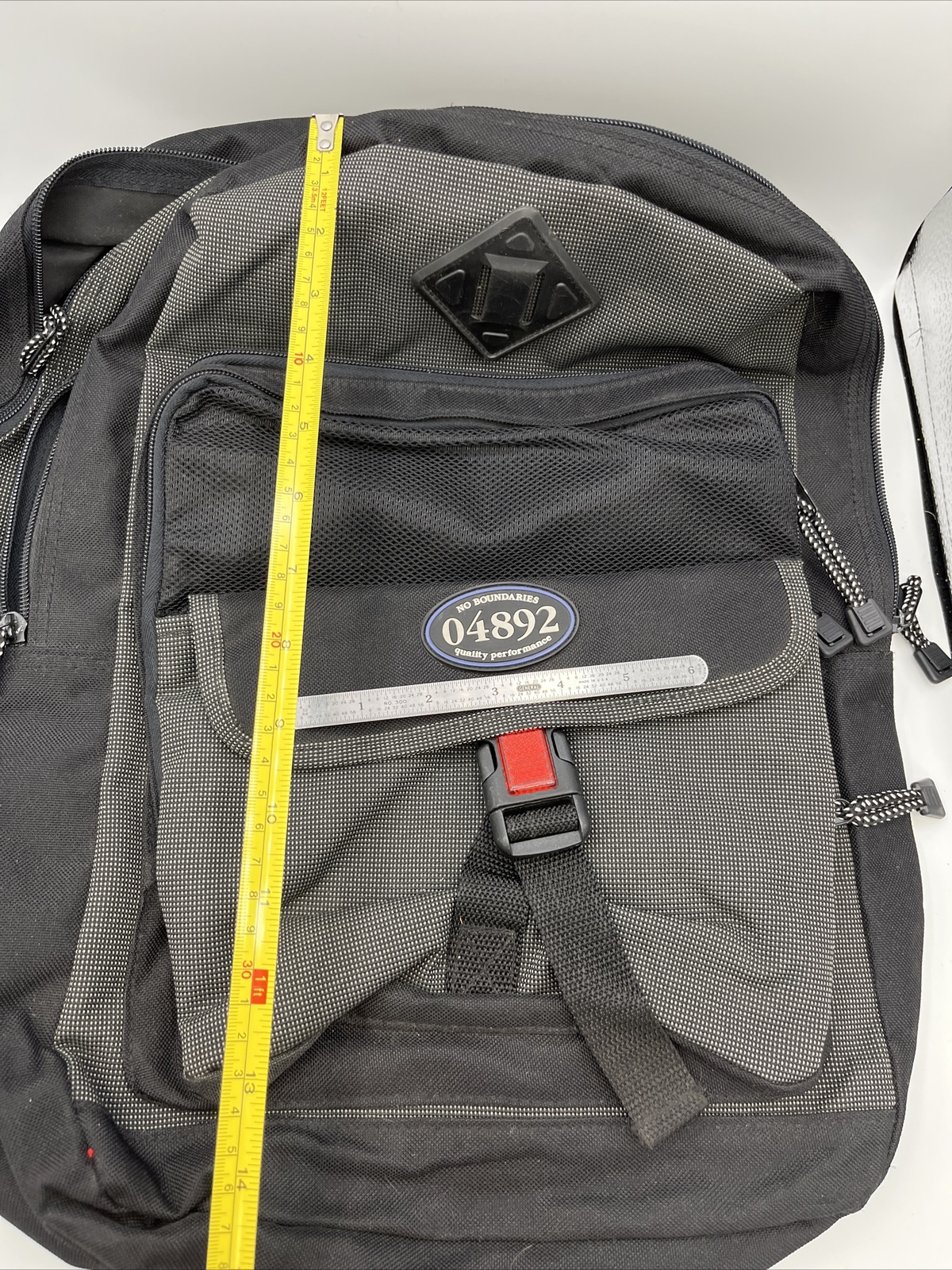 no boundaries large backpack college school Reflector… - Gem