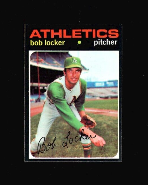 1971 Topps #356 BOB LOCKER A's NMMT | eBay