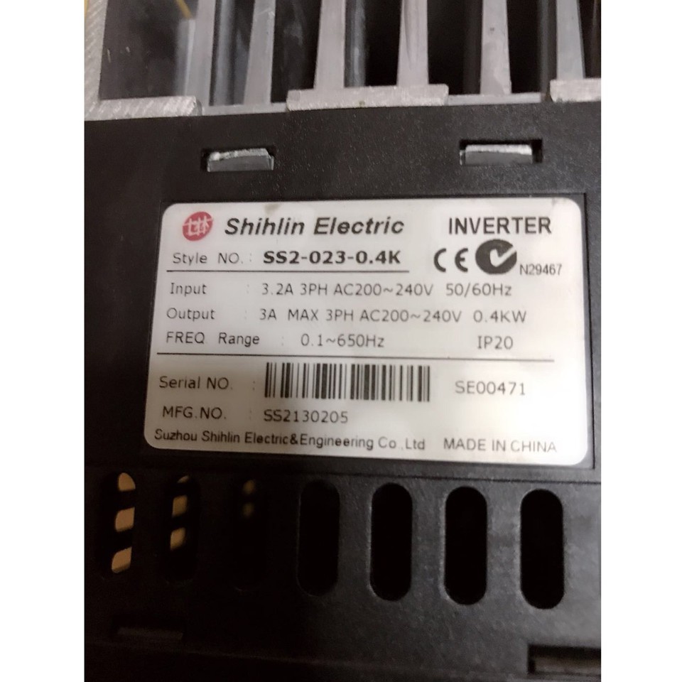 For Shihlin SS2-023-0.4K Used Inverter Free Shipping | eBay