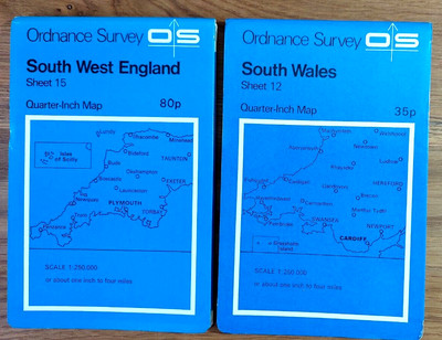 1900-Now - Ordnance Survey Quarter-Inch Map