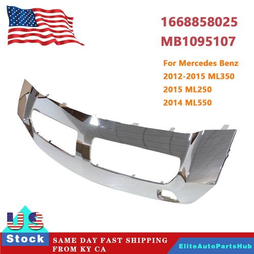 For 2012-2015 Mercedes-Benz ML350 Bumper Valance Front Lower 1668858025 ...